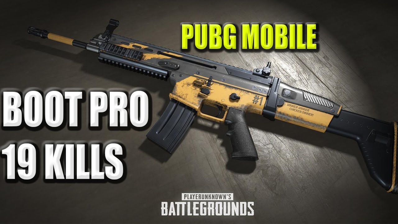 PUBG MOBILE BOOT PRO - YouTube