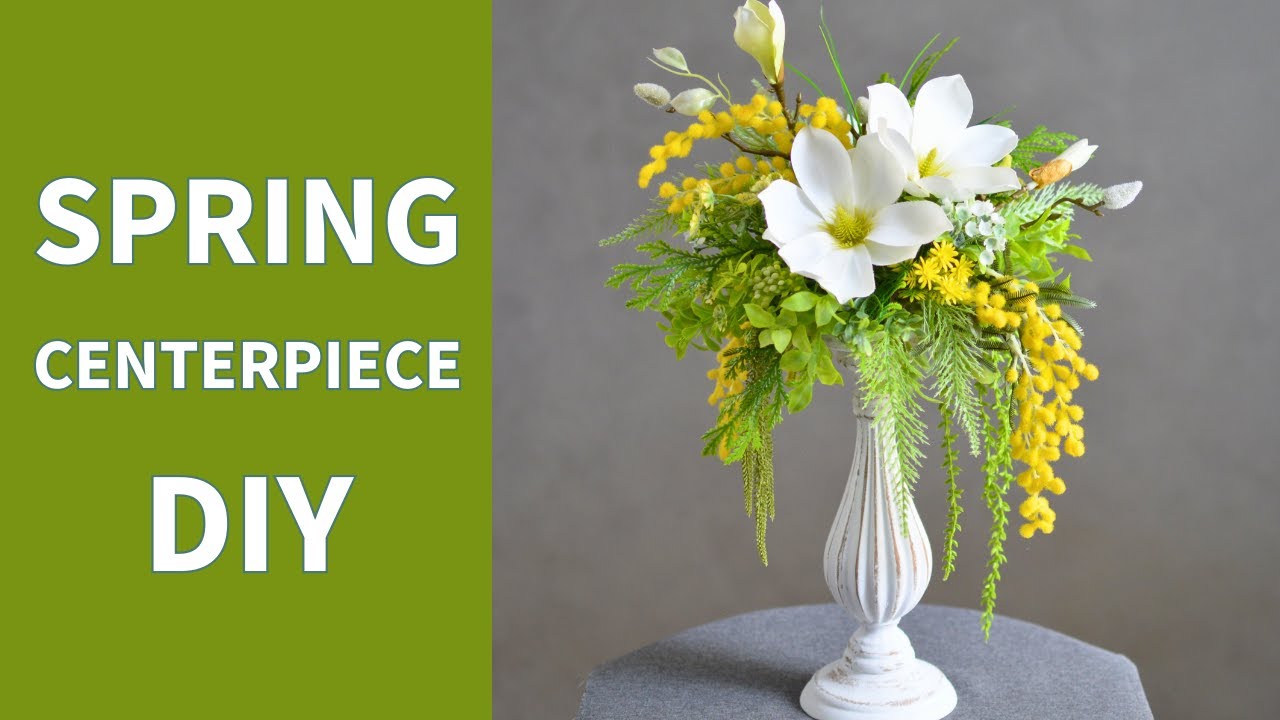 Spring Easter Centerpiece DIY / Spring Home Decor Idea / Весенняя ...