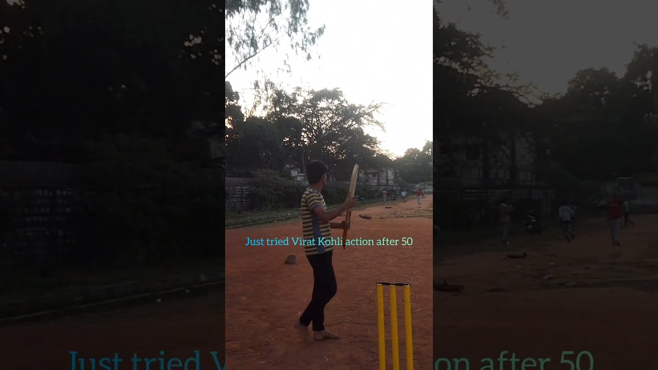 Trying To Copy Legend Virat Kohli kingkholi celibration YouTube Trying To Copy Legend Virat Kohli kingkholi celibration YouTube