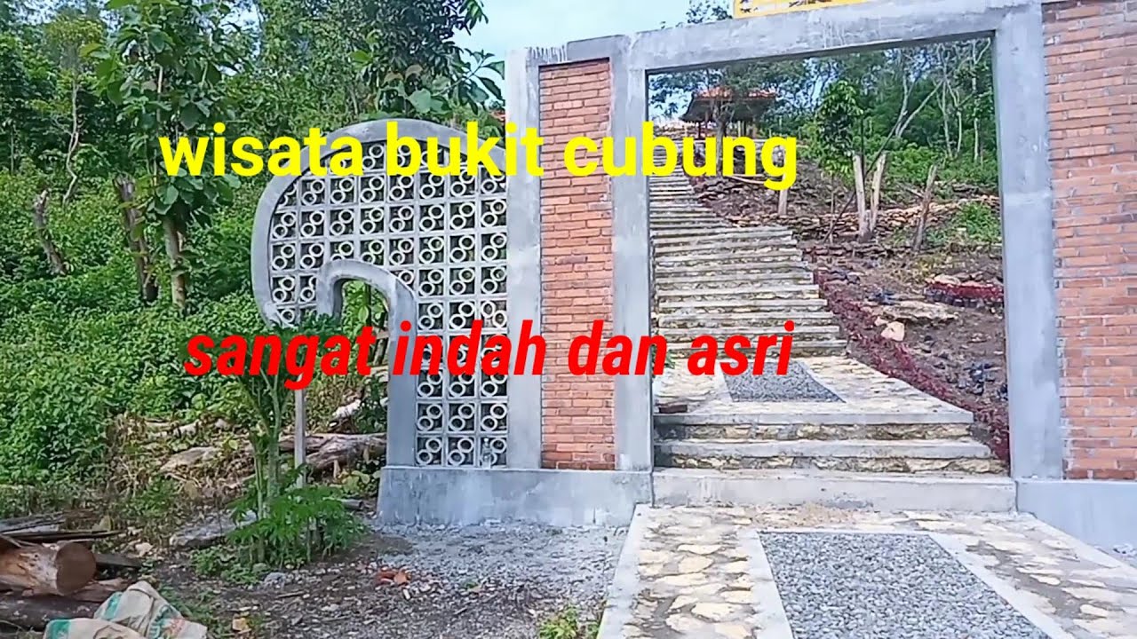 wisata bukit cubung - YouTube