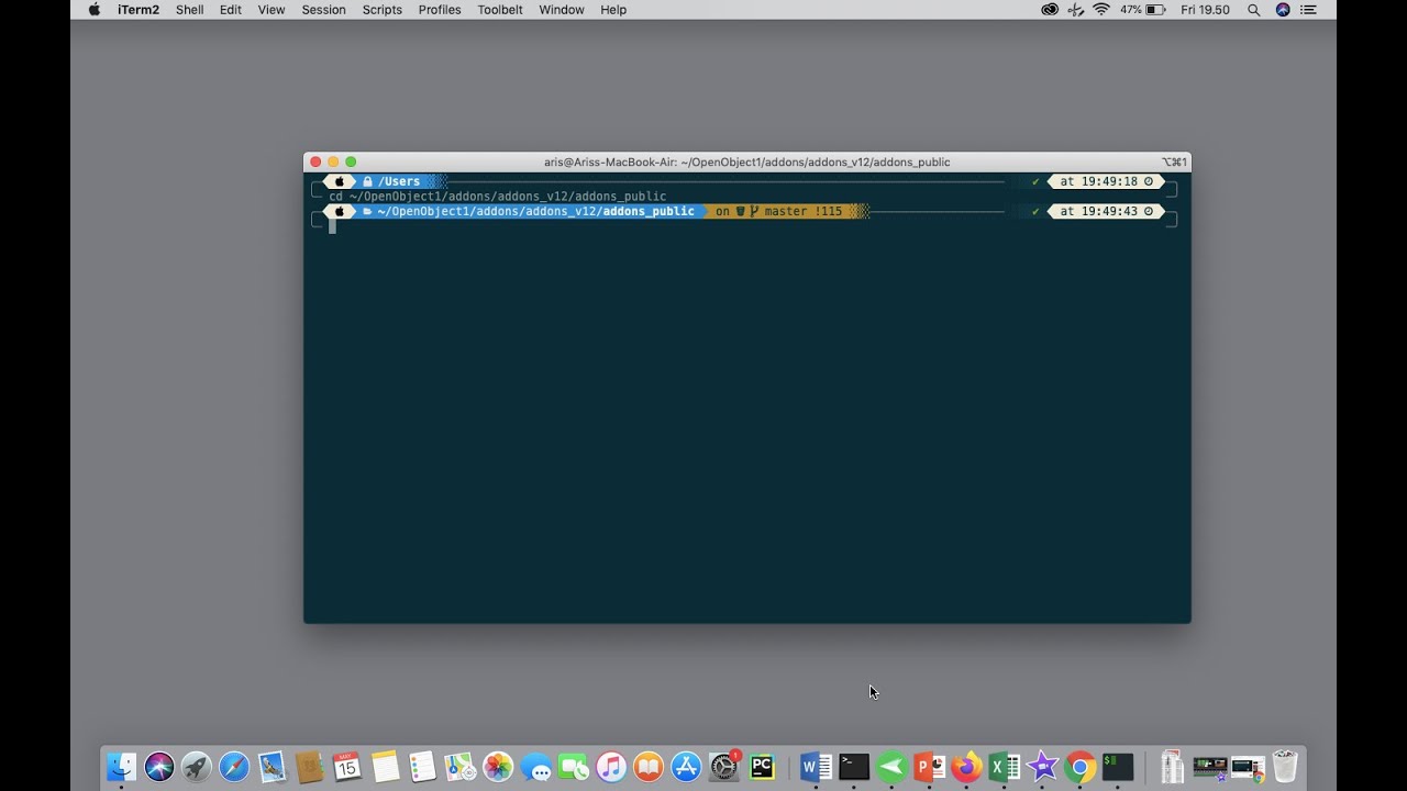 Bagaimana cara merubah tampilan terminal di Mac OS menggunakan Iterm2 ...