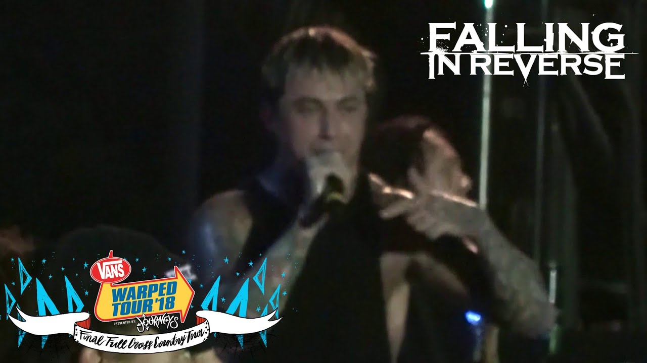 Losing My Life - Falling in Reverse LIVE - Warped Tour 2018 - Mansfield ...