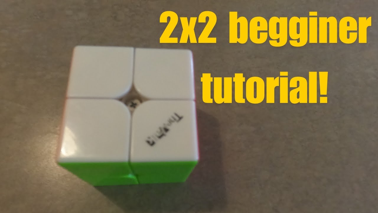 EASIEST 2x2 rubik's cube tutorial (5 mins)! - YouTube