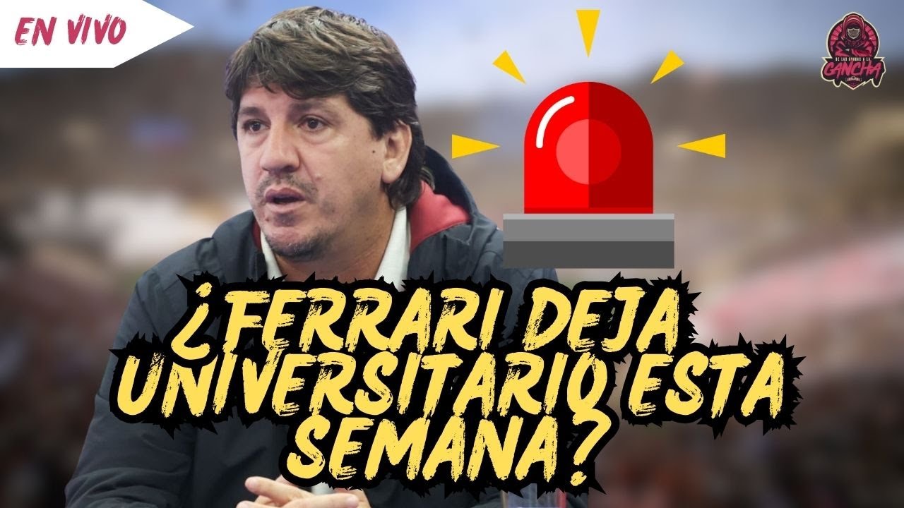 ¡Jean Ferrari dejará UNIVERSITARIO esta SEMANA ! - YouTube