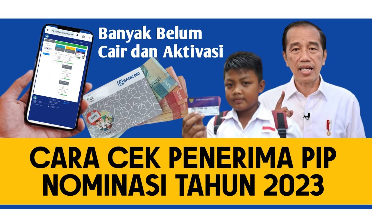 PIP NOMINASI 2023 Banyak Belum Aktivasi || CEK PENERIMA PIP NOMINASI ...