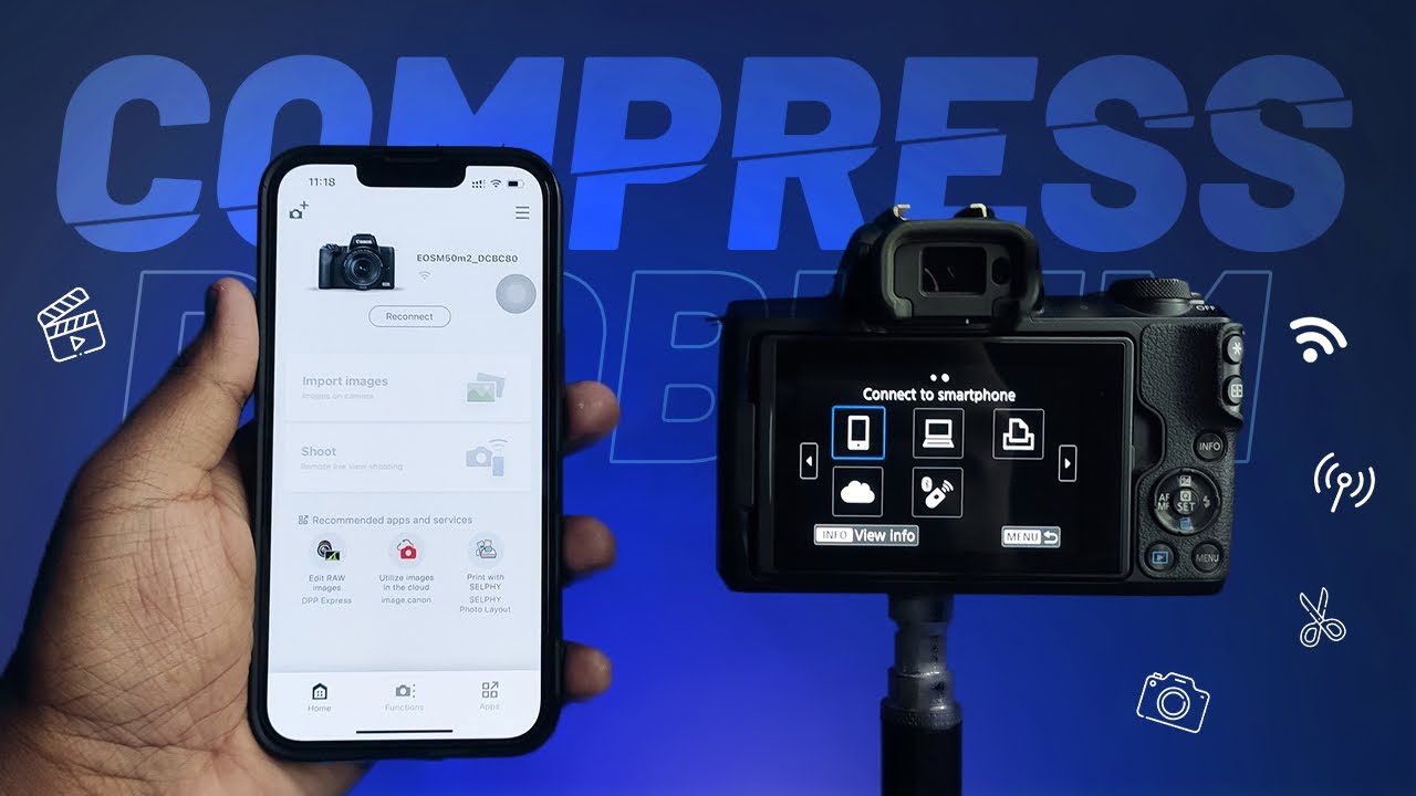 Photo & Video Compressing Problem in Canon Camera Connect App Fix ...