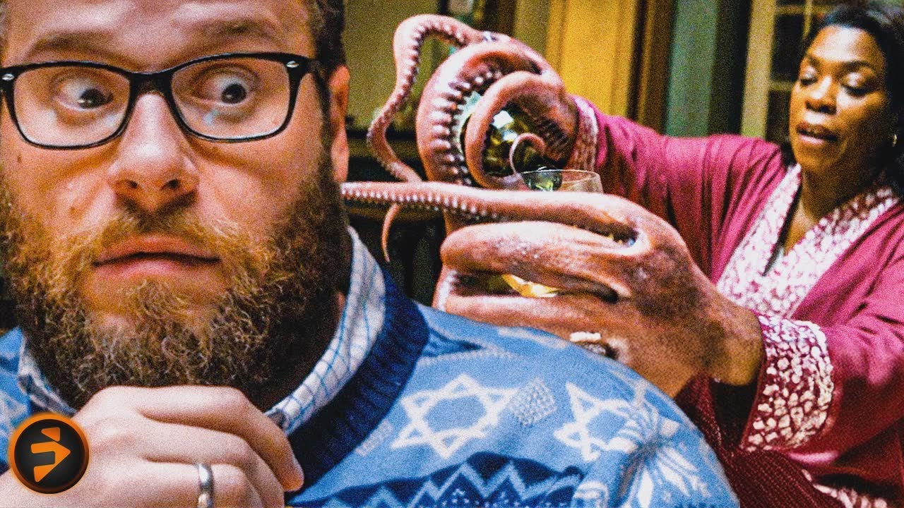 Seth Rogen's Wildest Christmas Dinner Ever | THE NIGHT BEFORE - YouTube
