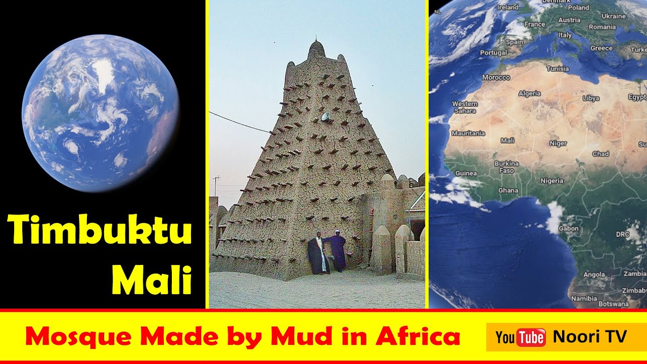 Historical Sidi Yahya Mosque Made by Mud in Timbuktu found on Google ...