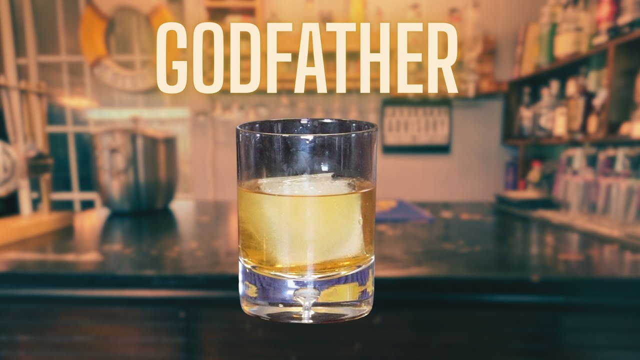How To Make The Godfather Drink With Just 2 Ingredients! - YouTube