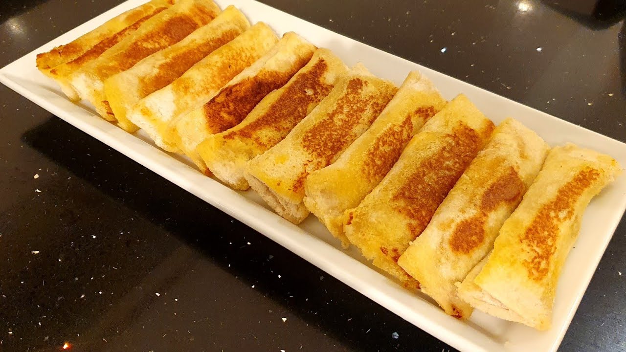 Chicken Tikka Bread Roll - YouTube