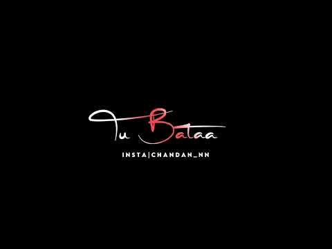 🥀New Song Lyrics Black Screen WhatsApp Status | Lofi |New Status Darr Hai TuJhe Main khon doon