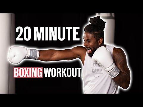 Allenamento di boxe a casa con 4 round con l'allenatore PJ