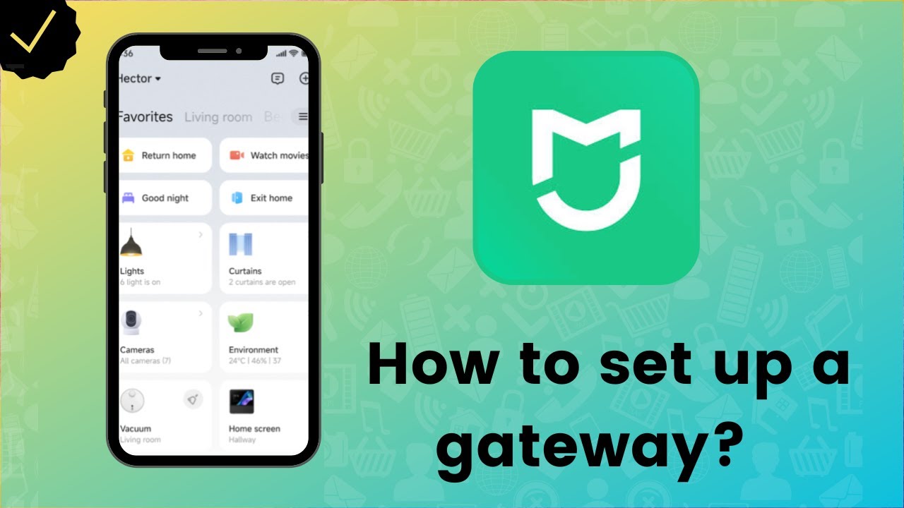 How to set up the gateway on Mi Home? - YouTube