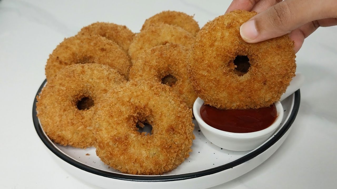 JINSI YA KUTENGENEZA DONUT ZA KUKU NA VIAZI TAMU SANA - SNACK RAHISI ...