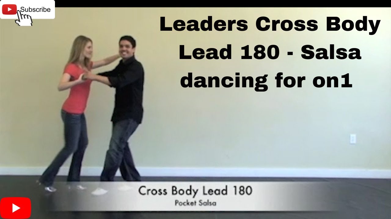 Leaders Cross Body Lead 180 - Salsa dancing for on1 - YouTube