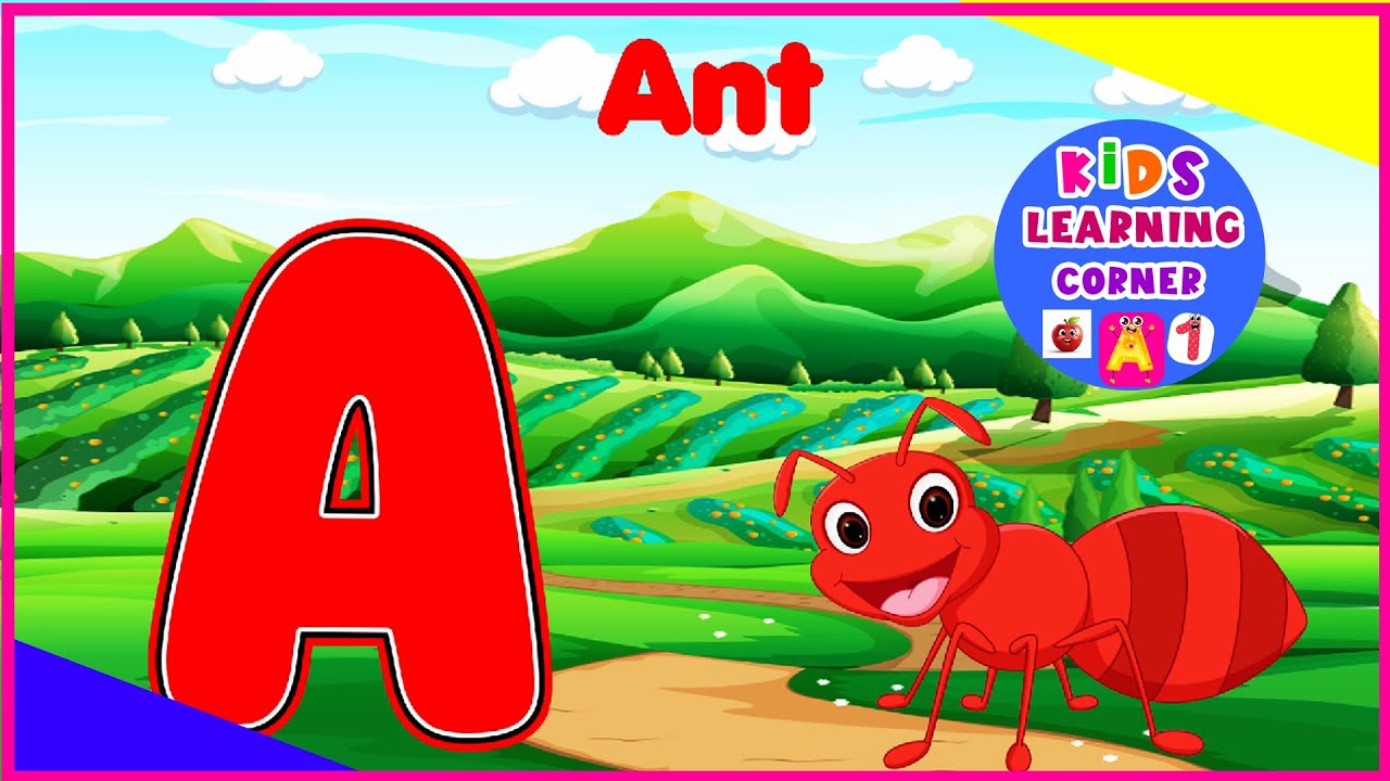 Abcd Learning For Toddlers | Alphabets Learning | Kids Learning Corner ...