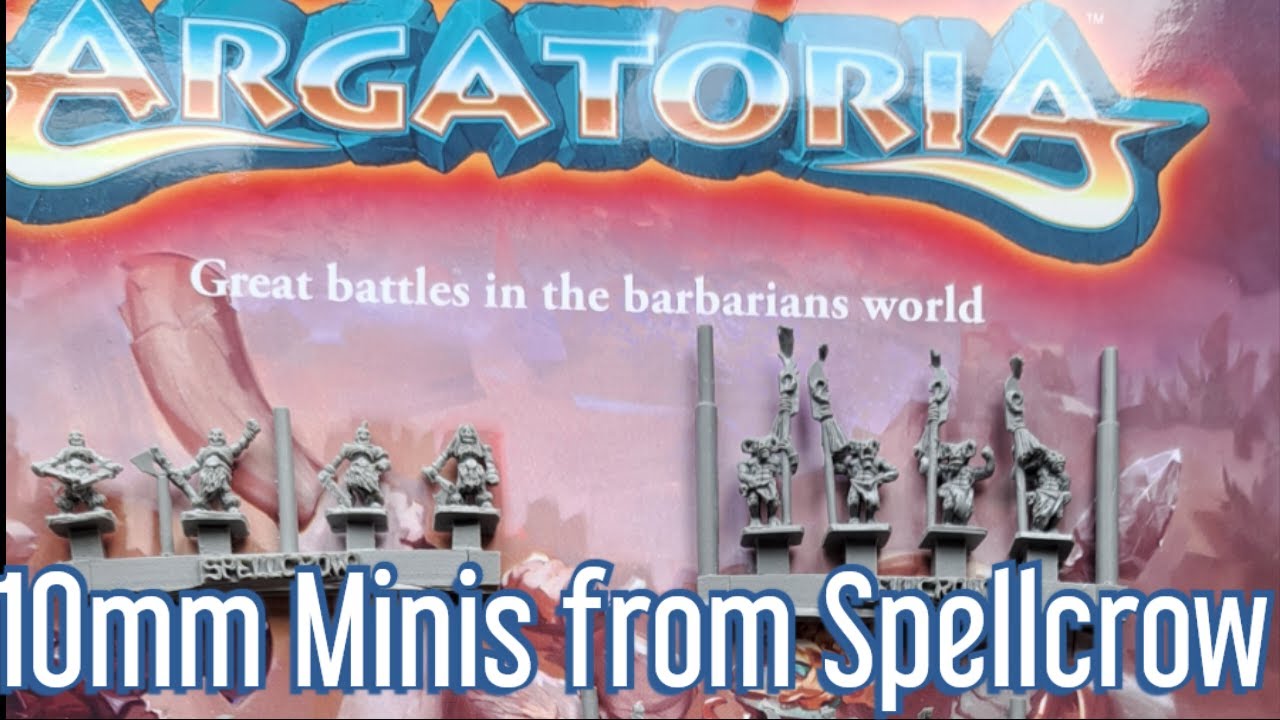 Amazing 10mm minis for Argatoria, by the wonderful people at Spellcrow ...