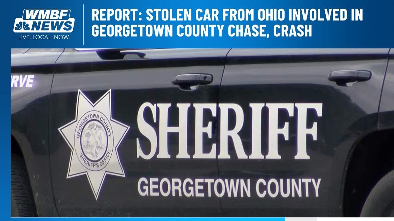 Report: Stolen car from Ohio involved in Georgetown County chase, crash ...