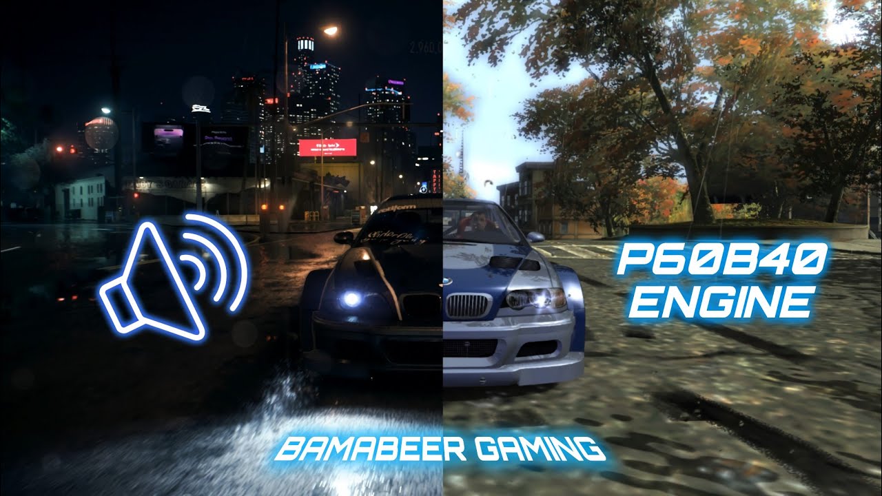 NFS 2015 BMW M3 GTR | THE NFSMW P60B40 ENGINE SOUND MOD😈 - YouTube