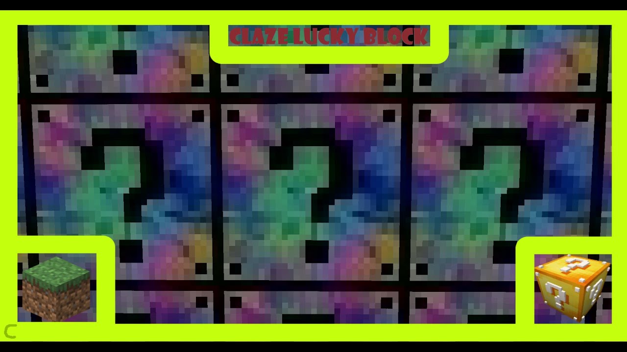 Lucky Block Mixed - Lucky Block Vorstellung - YouTube