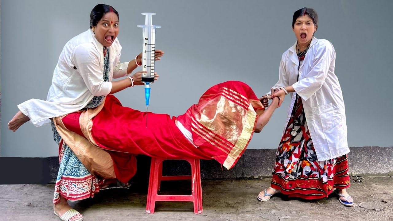 injection Comedy Video 2025 Must Watch Family Funny Video Try To Not ...
