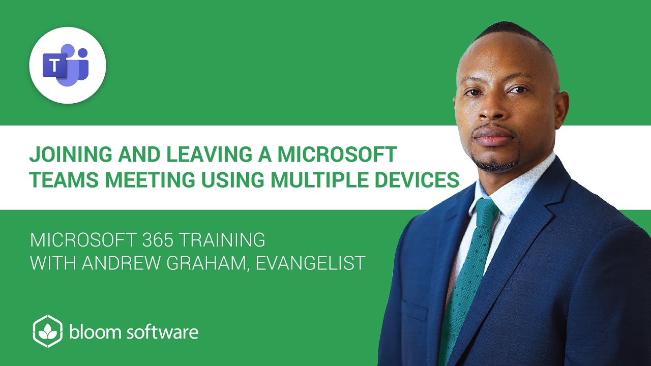 Joining and leaving a Microsoft Teams meeting using multiple devices ...