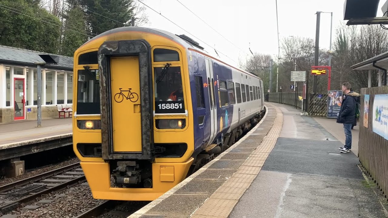 Trains at Shipley - YouTube