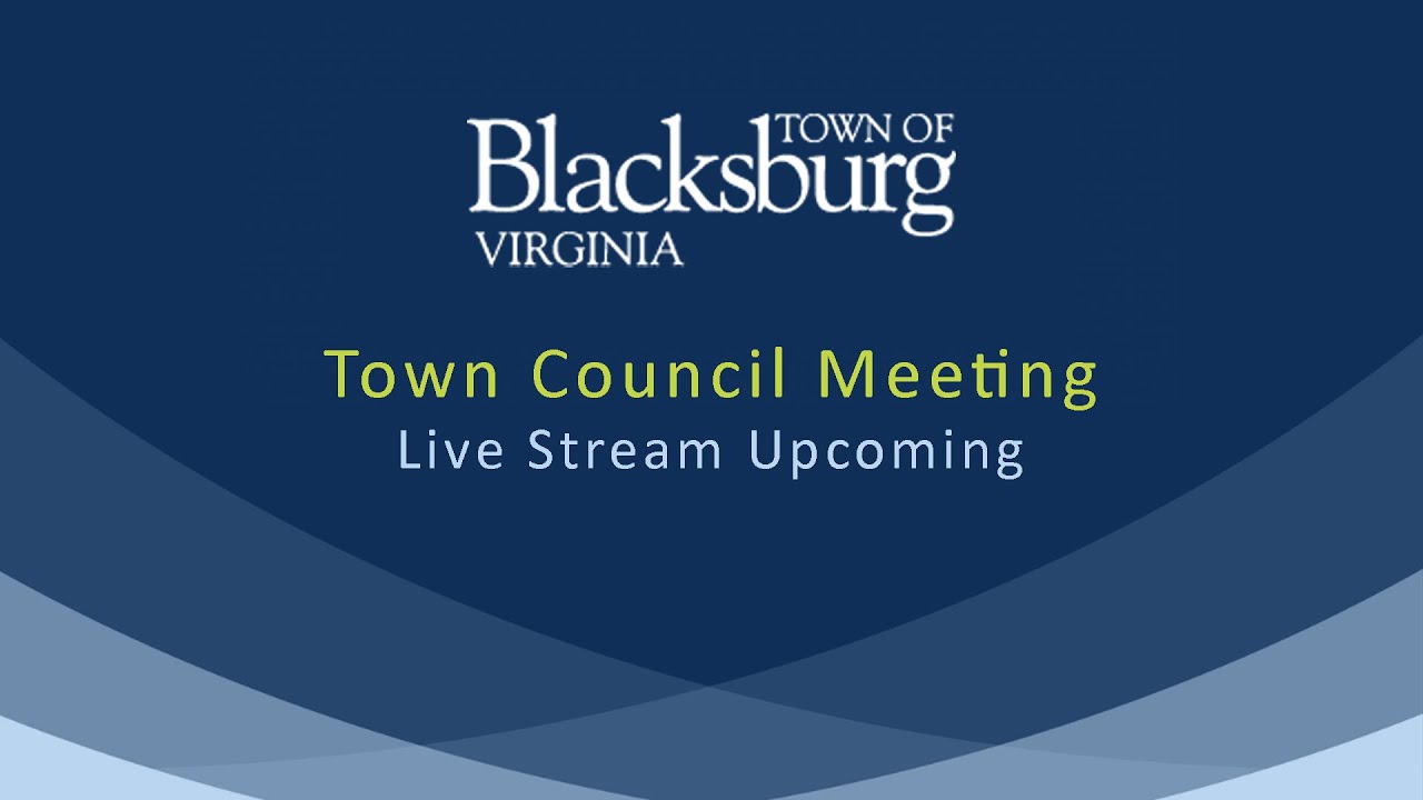 Blacksburg Town Council Meeting - December 9, 2025 - YouTube