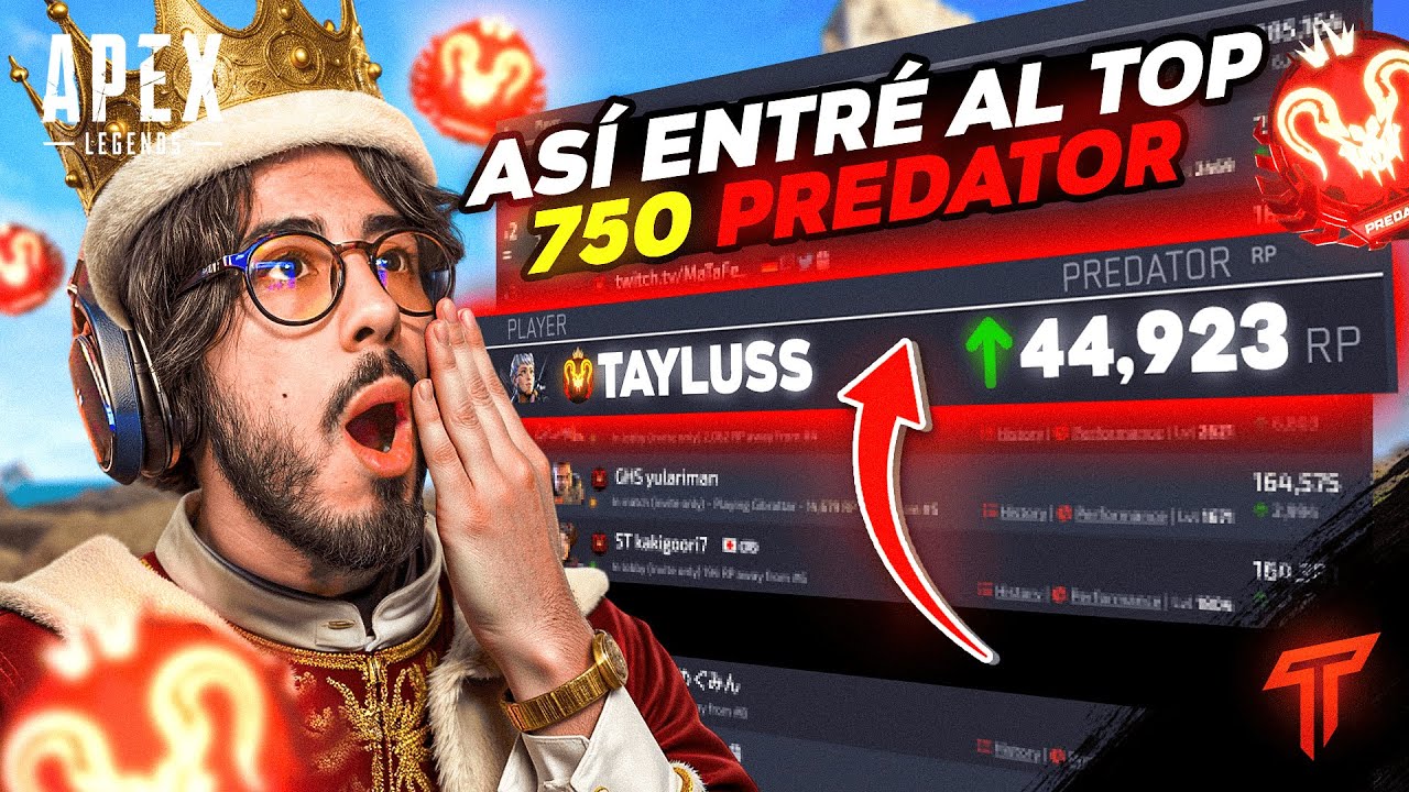 ENTRAMOS A LOS MEJORES 750 JUGADORES DEL MUNDO EN APEX! - YouTube