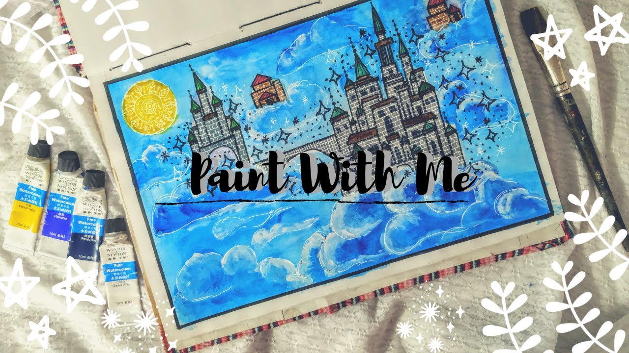 Paint With Me || Fantasy Painting Tutorial. - YouTube