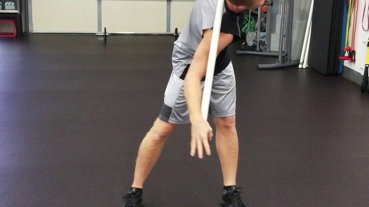 Dowel Stretches - YouTube