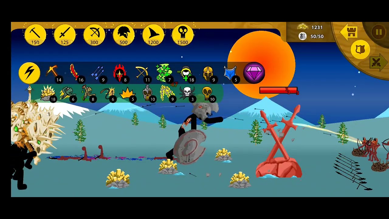 chapitre 2 stick war legend - YouTube