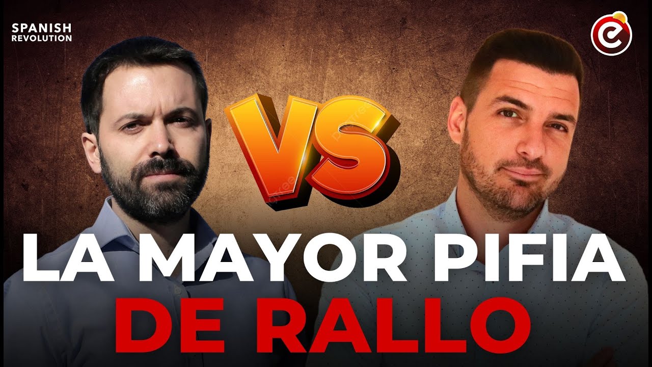 💣 RALLO SE INVENTA que la DEUDA PÚBLICA es del 600% del PIB 🤣 sólo para ...