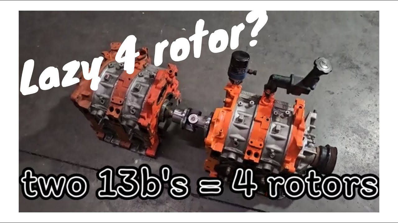 Lazy 4 Rotor project - Two 13b's make 4 ROTORS can you make it work ...
