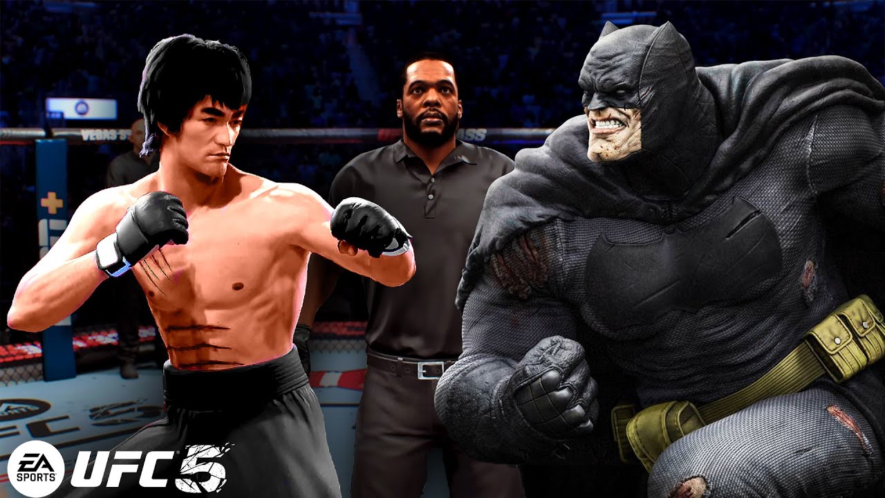 UFC 5 | Bruce Lee vs. Batman Jock Fighter (EA Sports UFC 5) - YouTube