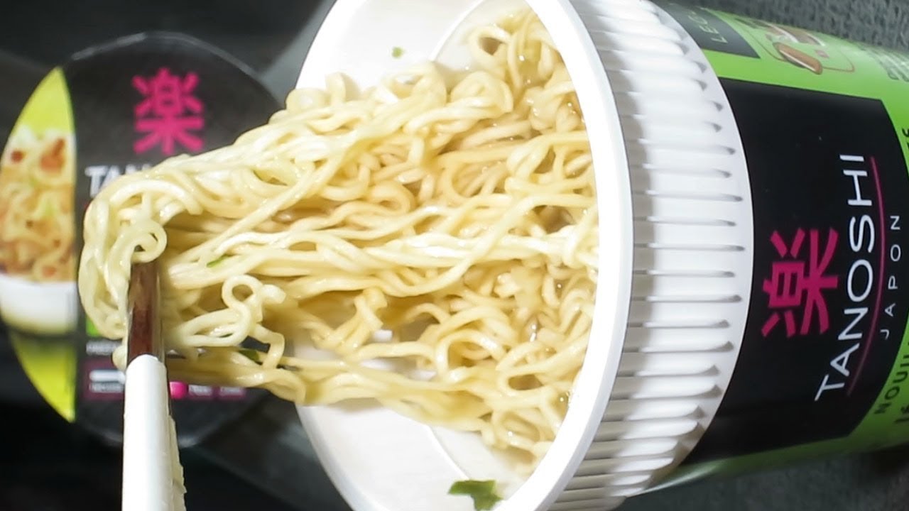 No.6555 楽 (France) Tanoshi Japon Saveur Légumes et Sauce Soja - YouTube