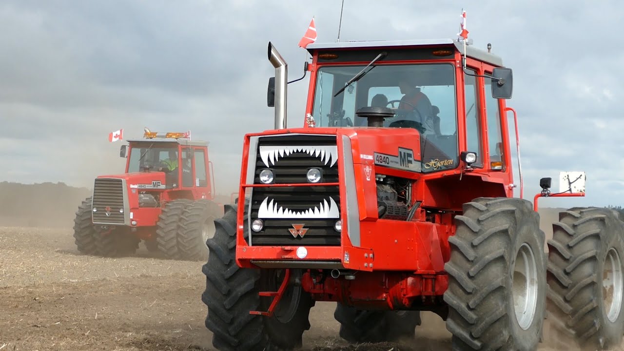 Massey Ferguson 4840 - V8 Power | Cultivating The Field | American ...