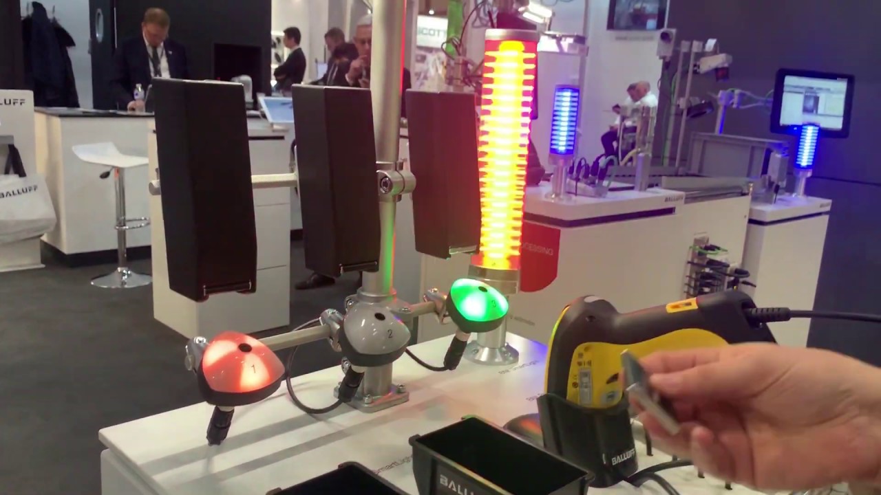 Balluff’s Pick-to-light system at PPMA - YouTube