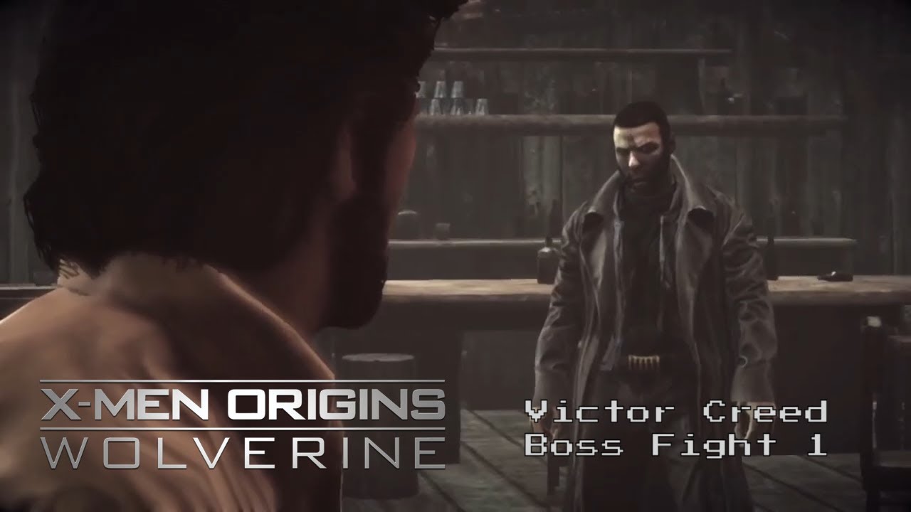 X Men Origins Wolverine Victor Creed Boss Fight 1 - YouTube