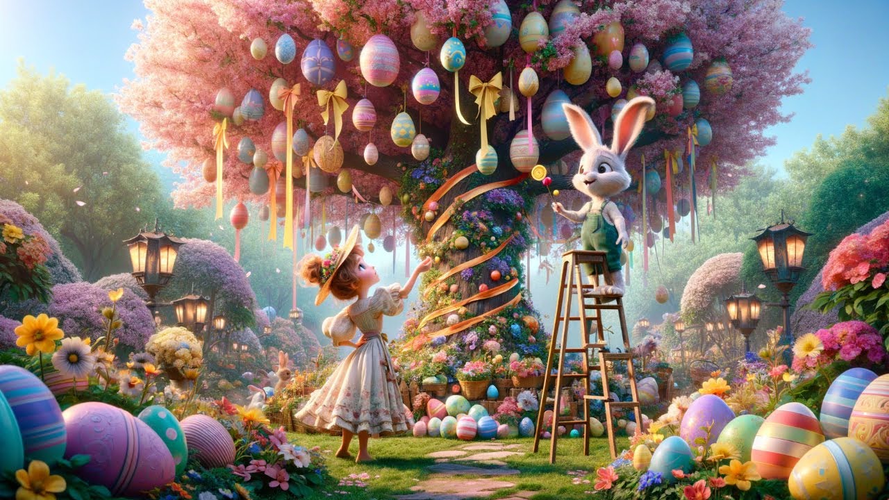 Easter Scenes Ambience - Relaxing Instrumental Jazz Background Music ...