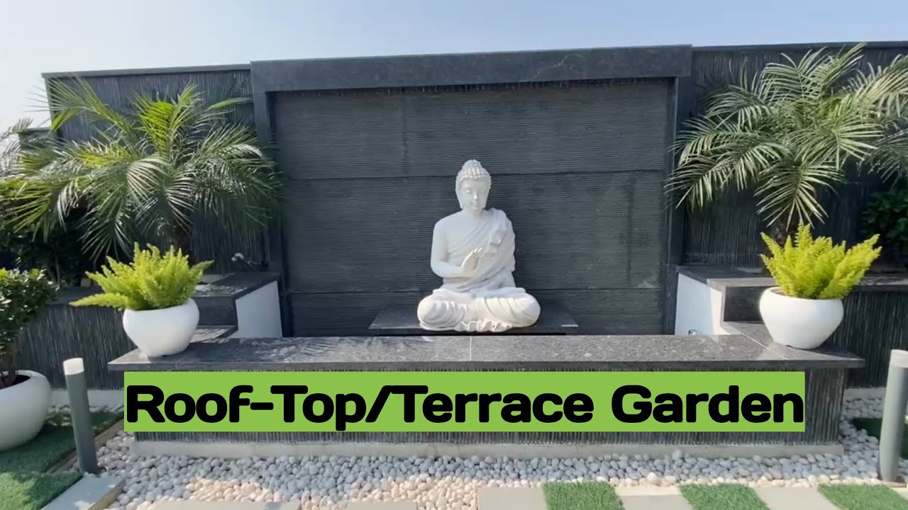Beautiful Terrace Garden | Roof top Designing - YouTube