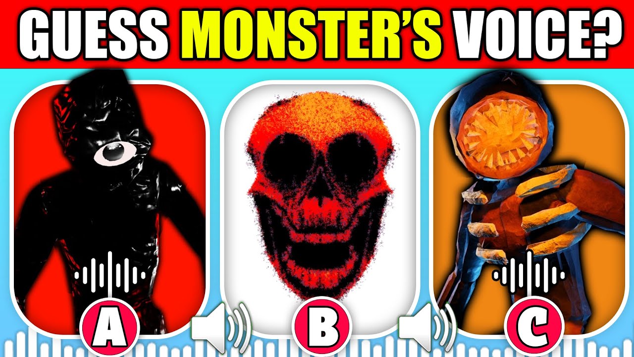 Guess the MONSTER'S VOICE | New Roblox Doors The HUNT Update | HASTE ...