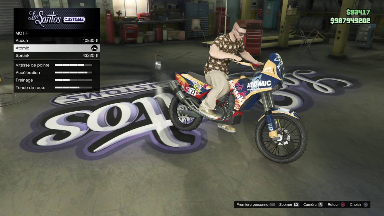 Gta V Online Je custom la nagasaki bf 400 !! - YouTube
