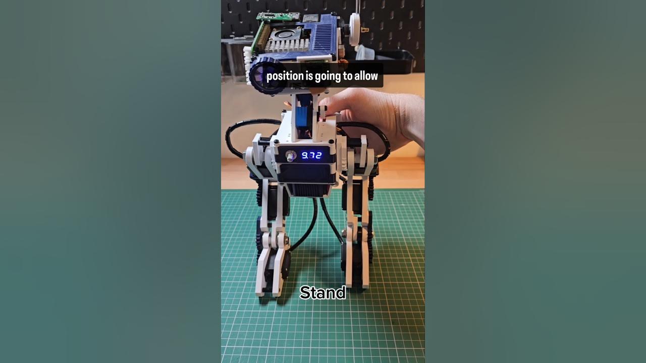 Finally integrated the servo positioning selector! 👏 #robotics - YouTube