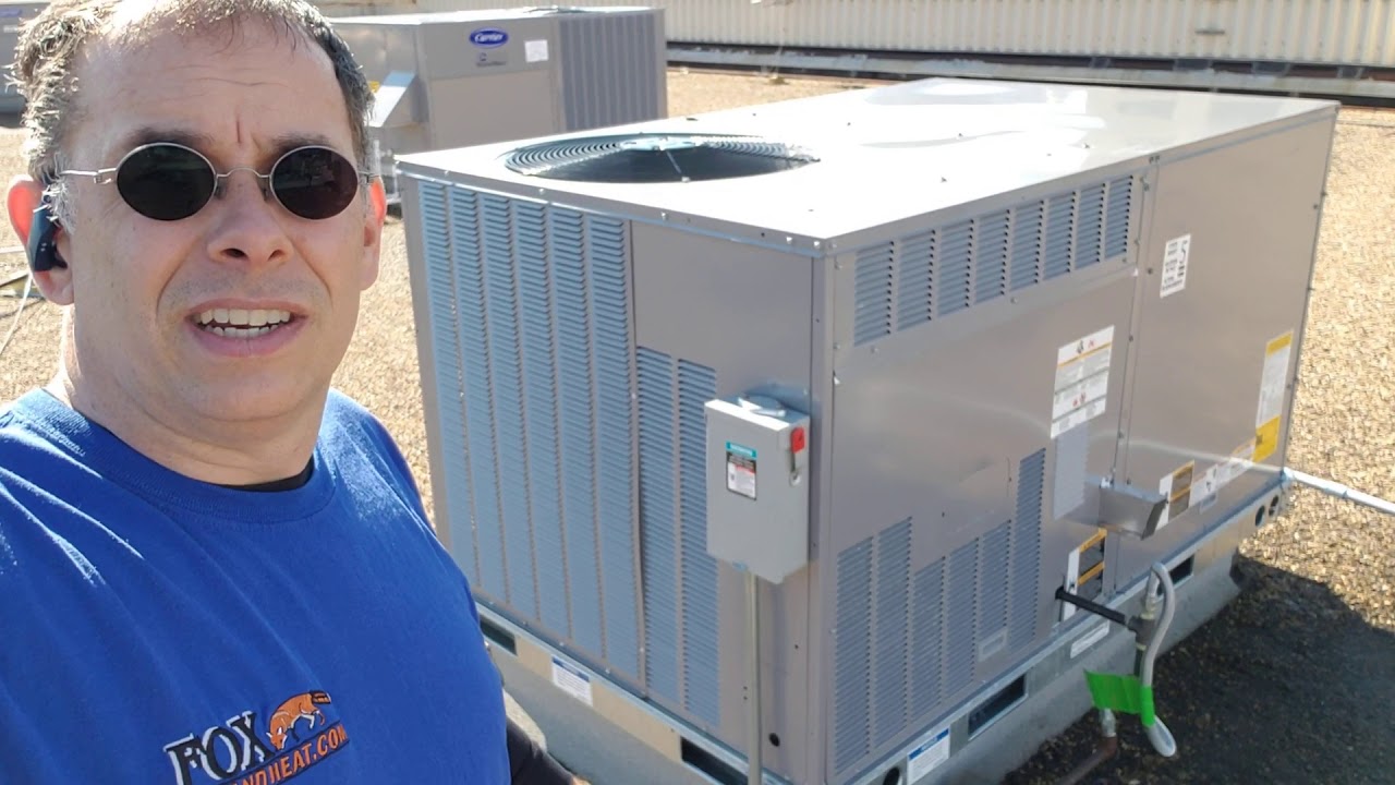 Carrier Commercial RTU Install Done Right! Reme Halo LED Air Sanitizers ...