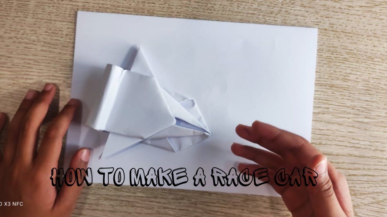 How to make a race car (easy) - YouTube