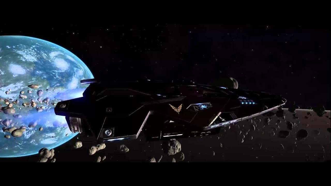 Elite: Dangerous: Star Trek Voyager Intro - YouTube