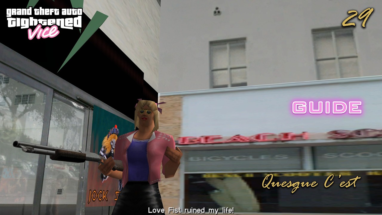 GTA Tightened Vice Mod Guide | Quesgue C'est #29 (Psycho Killer) - YouTube