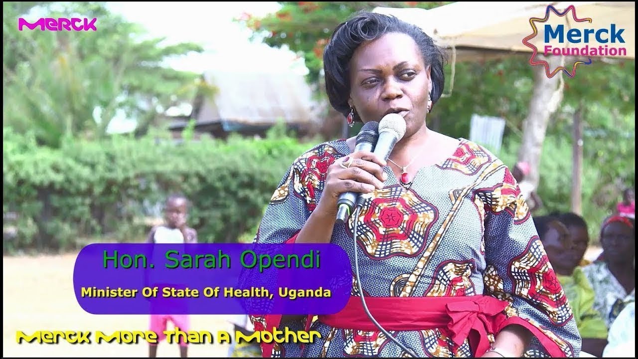 Hon. Sarah Opendi, Minister of State of Health Uganda applauded the ...