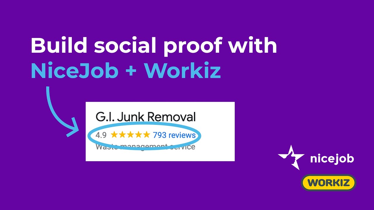 Build Social Proof with Workiz + NiceJob - Learn from G.I Junk Removal - YouTube
